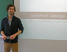 Jonathan Lepage : un jeune entrepreneur dynamique | Collège St-Jean Vianney